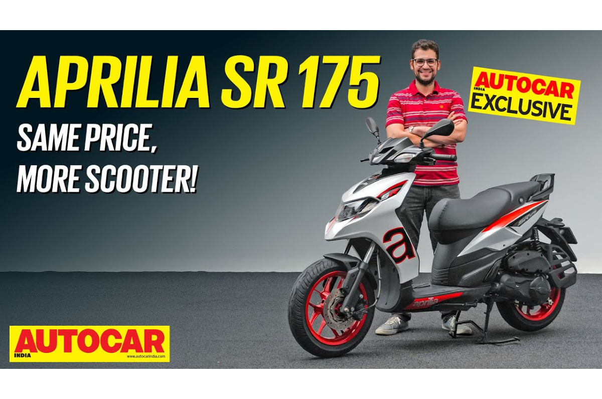 Aprilia SR 175 video review - Introduction | Autocar India